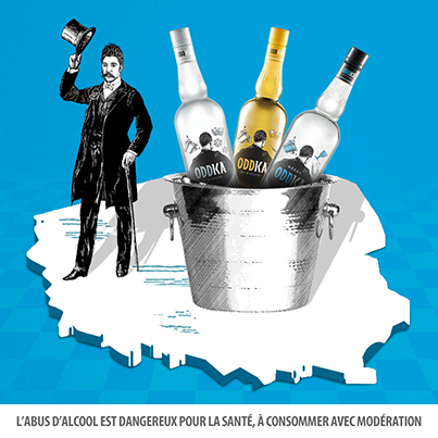 On a testé... La vodka ODDKA