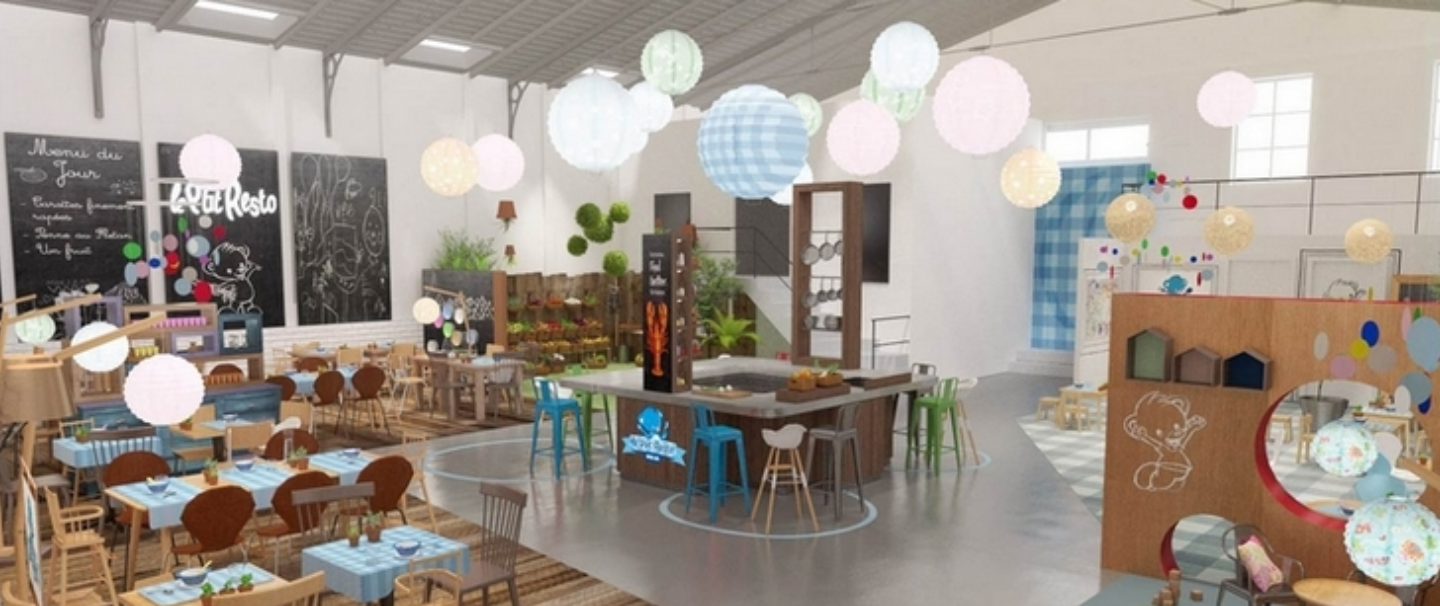Nestlé ouvre un restaurant éphémère pour enfants